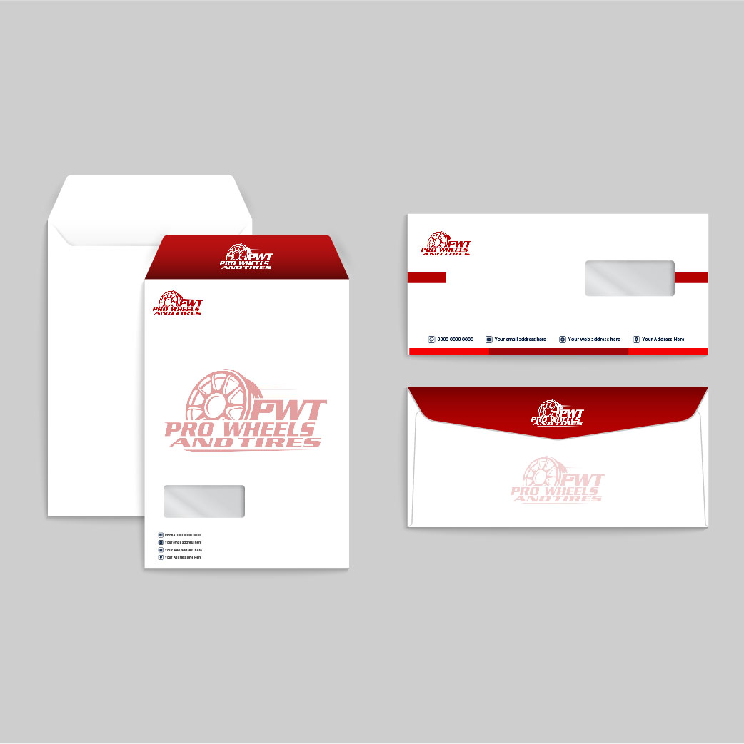 Custom Envelope Design - Kazigraphix